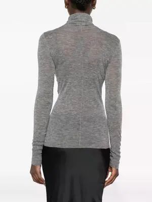 Elisabetta Franchi Roll-neck Wool Top