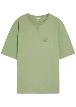 Loewe Printed Cotton T-shirt