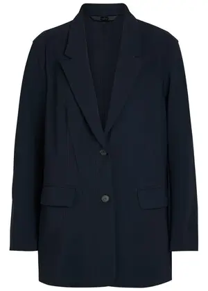 High Chatalaine Oversized Jersey Blazer