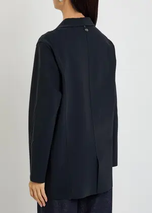 High Chatalaine Oversized Jersey Blazer