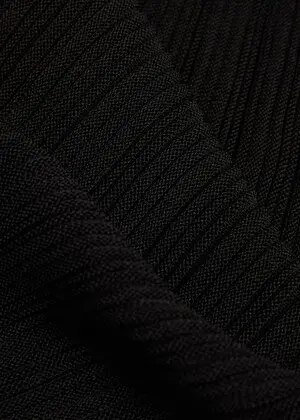 Balmain Layered Textured Close-knit Top