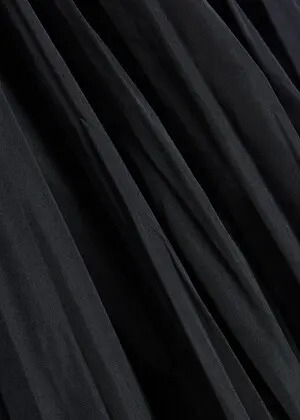 High Stretch-nylon Midi Shirt Dress