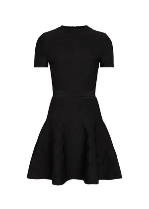 Balmain Textured Close-knit Mini Dress