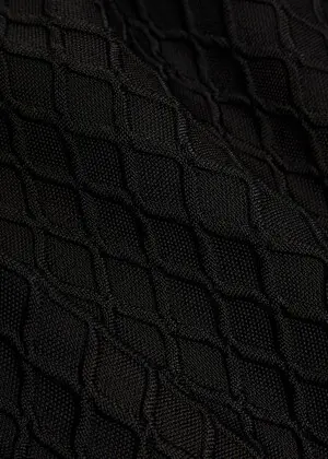 Balmain Textured Close-knit Mini Dress