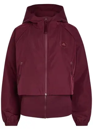 Stella McCartney Adidas X Layered Hooded Shell Track Jacket