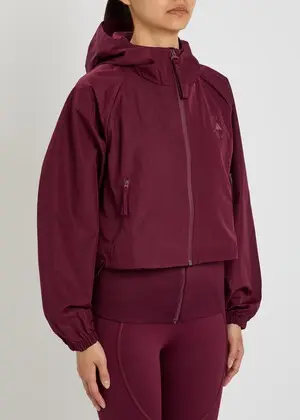 Stella McCartney Adidas X Layered Hooded Shell Track Jacket