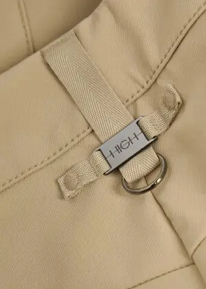 High Greece Barrel-leg Jersey Trousers