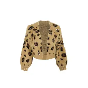 Animal Print Cardigans For Women