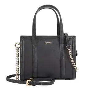 Paul Costelloe Betwa Leather Shoulder Bag - Black