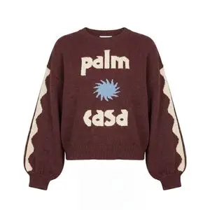 PALM COLLECTIVE Palm Casa Jacquard Knit Sweater