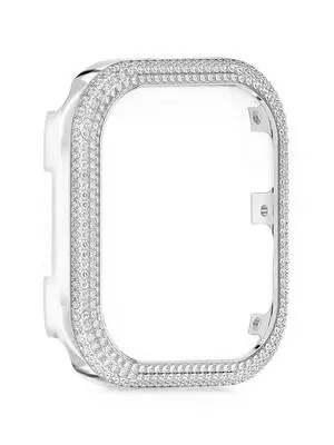SWAROVSKI Crystal-embellished Watch Case - Silver