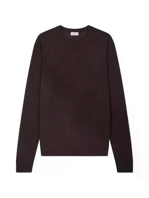 FURSAC Fine-knit Sweater - Brown