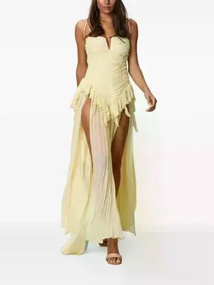NORINA ST Diada 2.6 Ruffled Ruched Maxi Dress