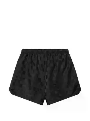 Fear Of God Checkered Gym Short - Black