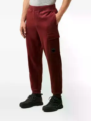 C.P. COMPANY Diagonal Raised Fleece Lens Sweatpants