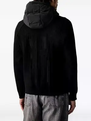 AERONAUTICA MILITARE Quilted Knit-sleeve Jacket