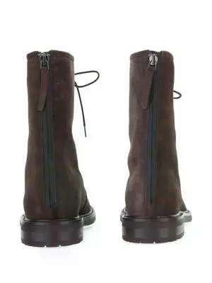 Legres Suede Lace-up Ankle Boots