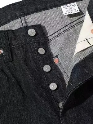 SUGAR CANE JEANS Selvedge-denim Straight-leg Jeans