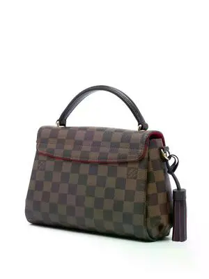 LOUIS VUITTON Damier Ebene Croisette Satchel - Brown