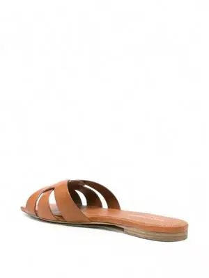 Saint Laurent Tribute Leather Sandals