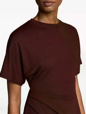 Vince Ruched Midi Dress