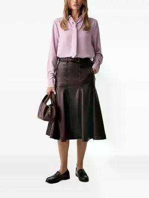 SILVIAN HEACH Belted Panelled Skirt