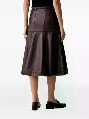 SILVIAN HEACH Belted Panelled Skirt