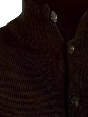 ZANONE Button-up High-neck Cardigan
