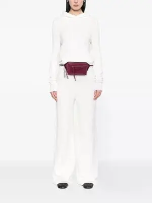 Balenciaga 2015 Calfskin Papier Belt Bag - Red