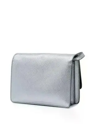 Prada 2010-2026 Saffiano Wallet On Strap Crossbody Bag