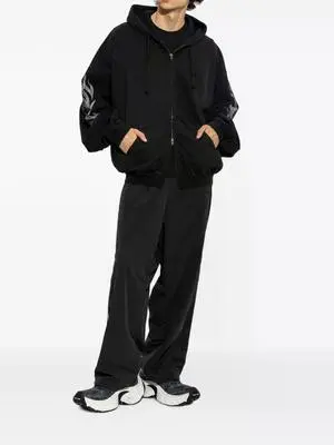 Vetements Tribal-print Zip-up Hoodie