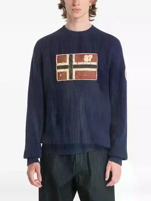 NAPAPIJRI Archive Flag-patch Sweater
