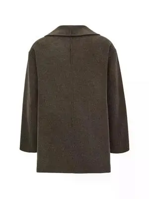 THE DYNAMIS STUDIO Double-breasted Shawl-lapel Coat