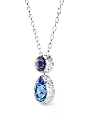 SWAROVSKI Chroma Crystal-pendant Necklace - Silver