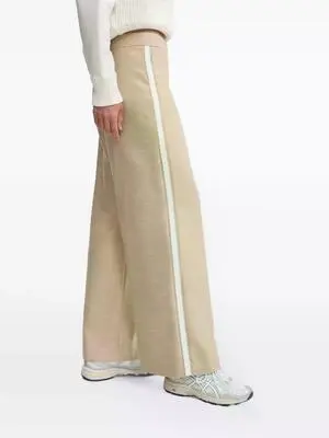SPORTALM Side-stripe Wide-leg Trousers