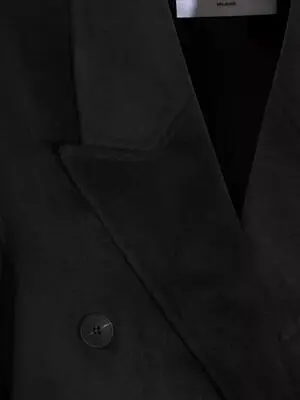 THE DYNAMIS STUDIO Double-breasted Wool Coat