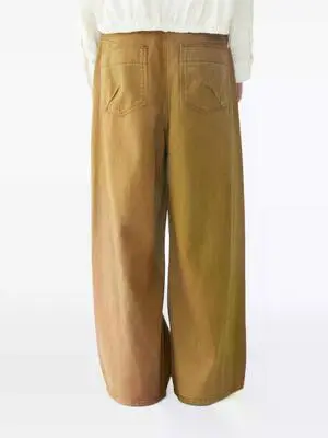 STUDIO TOMBOY Belted Wide-leg Jeans