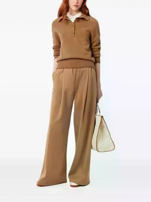 Lacoste Logo-patch Pleated Track Pants