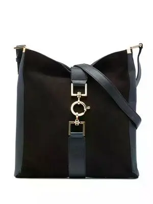 Gucci Suede Jackie Shoulder Bag - Brown