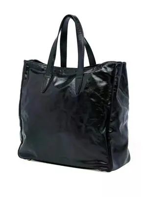 Saint Laurent 2013-2026 Large Textured Patent Y Mail Tote Bag