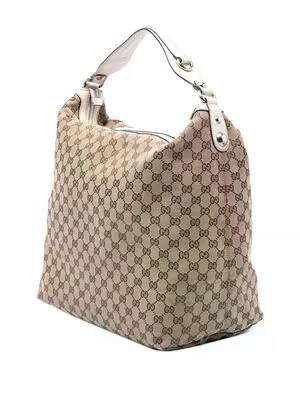 Gucci 2016-2026 Gg Canvas Icon Bit Hobo Satchel