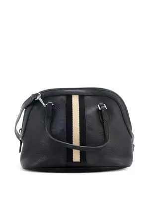 Gucci Web Convertible Dome Leather Mini Satchel