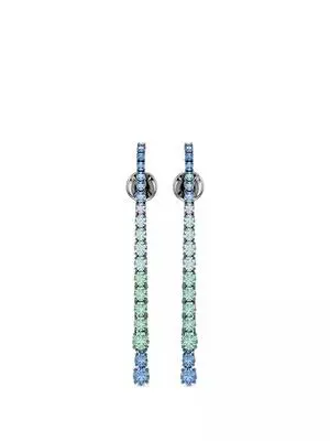 SWAROVSKI Matrix Crystal-embellished Drop Earrings - Silver