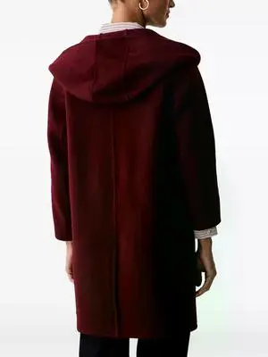 SILVIAN HEACH Hooded Double-breasted Coat