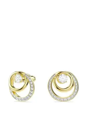 SWAROVSKI Hyperbola Crystal-embellished Circular Earrings