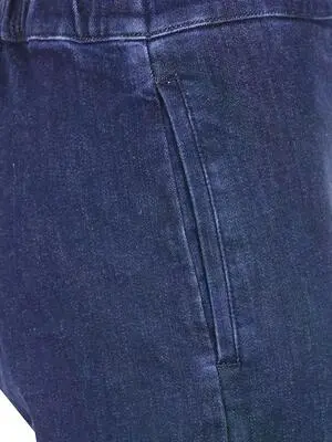 CIGALA'S Elasticated-waistband Straight-leg Jeans