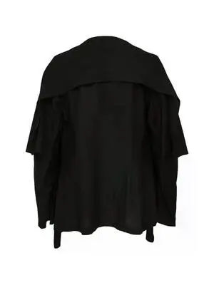 Yohji Yamamoto Layered Open-front Jacket