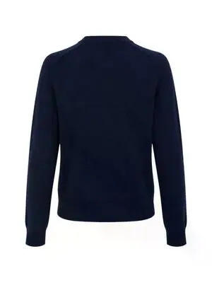 N°21 Pearl-brooch Wool Cardigan
