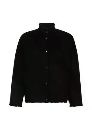 Max Mara Double Jersey Wool Bomber Jacket