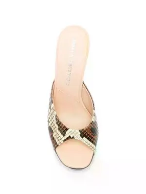 Ermanno Scervino Square-toe Heeled Sandals